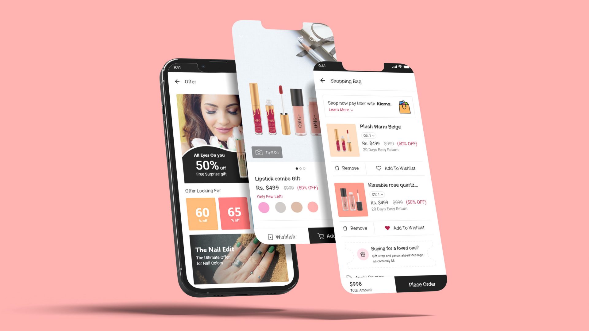 Mobile App Design | Beauty Application Design Services | Canada